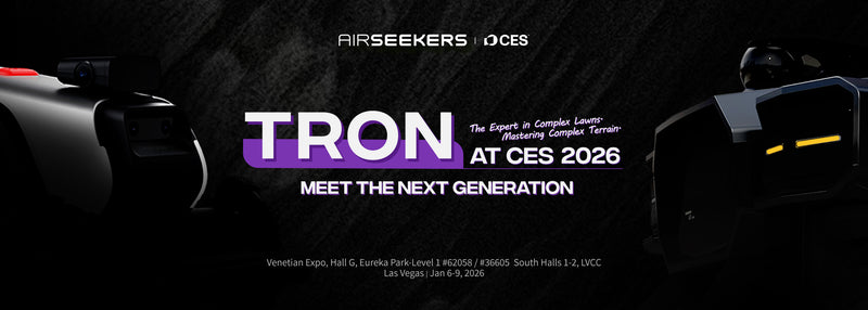 Airseekers Tron | 5-Camera AI Vision Robotic Lawn Mower